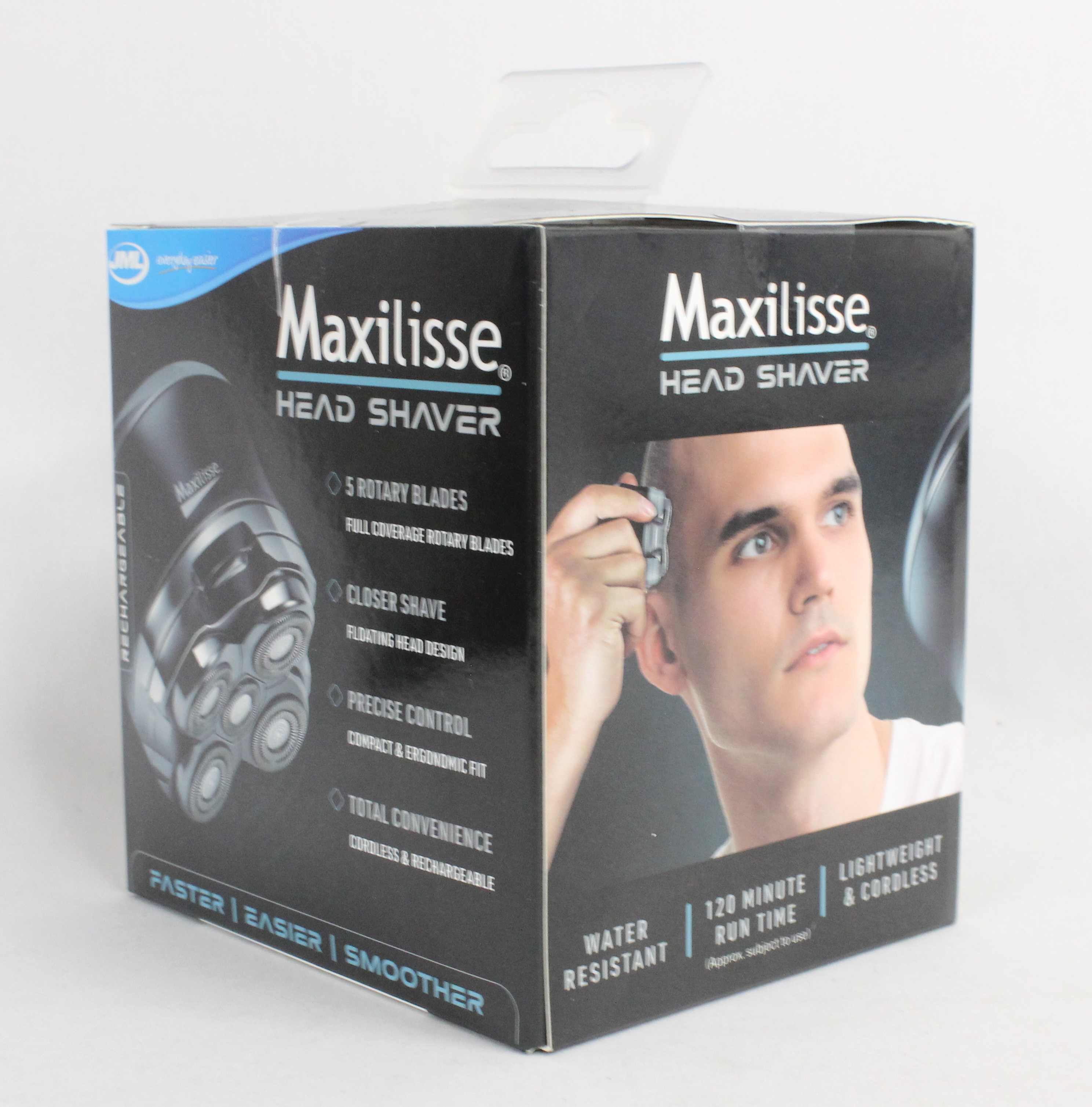 New JML Maxilisse Head Shaver Electric Razor with 5 Floating Blades ...